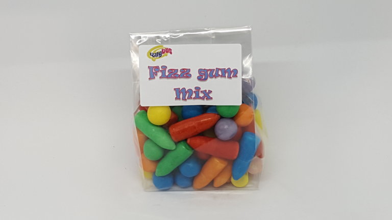 Fizzy Gum Mix 180g – Lollybus