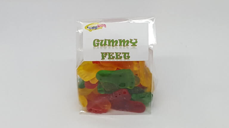 Gummy Feet 180g – Lollybus
